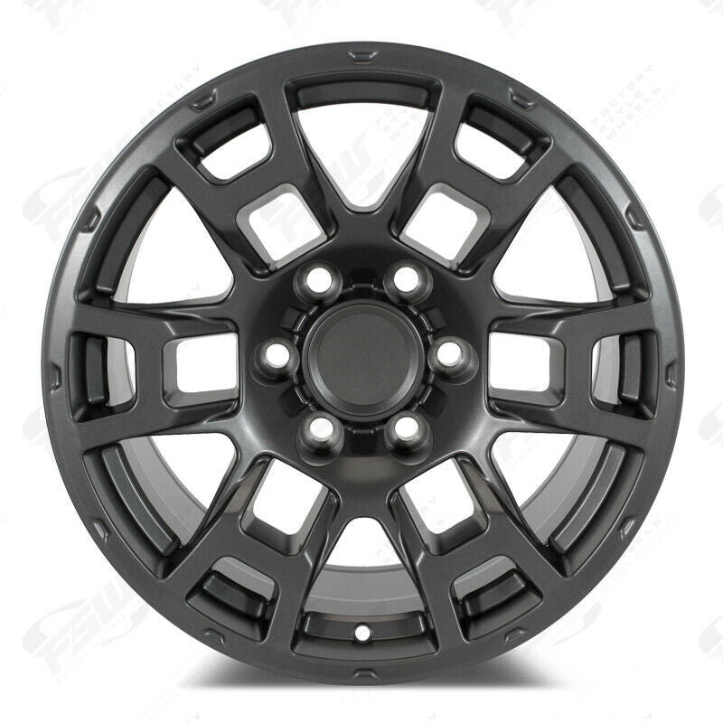 17x8.5 Flow Forged Gunmetal Wheels For Toyota 4Runner Tacoma 17" 6x139 ...