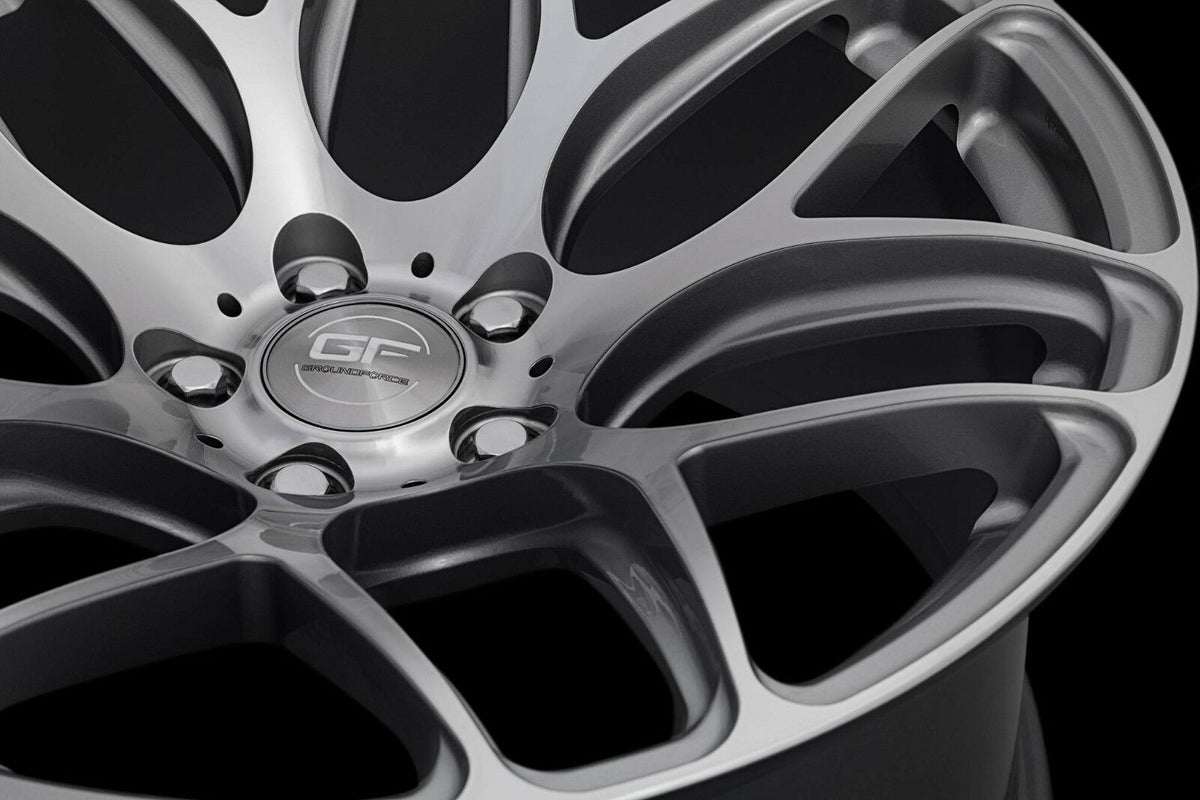 Ground Force GF9 19X8.5 +35 19X9.5 +25 5X120 Wheels Rims 19 Set For BM ...