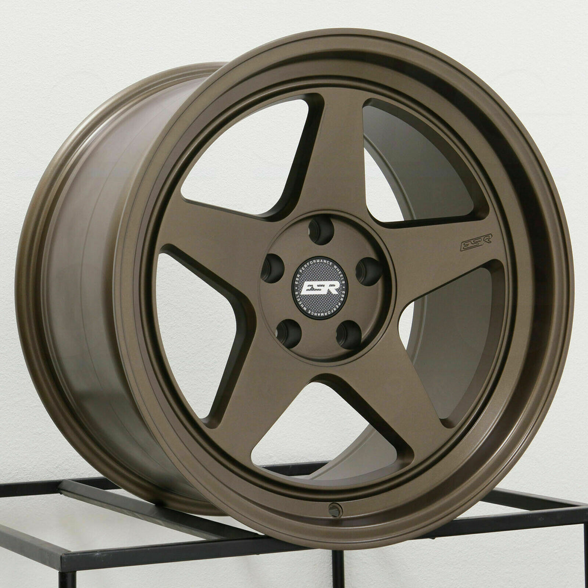 19" ESR CR5 Matte Bronze Wheels 19x11.0 +15 5x114.3 Rims Set 4 ...