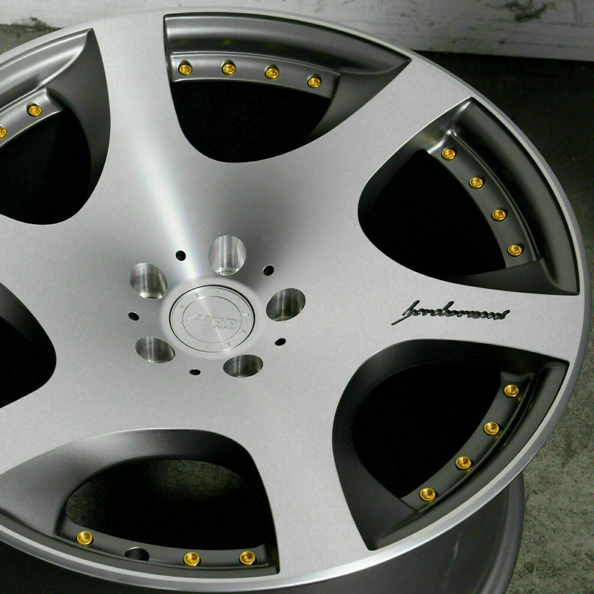 19" MRR VP3 Gunmetal Machined Face Wheels 19x9.5 5x120 +20 Rims Set 4 ...