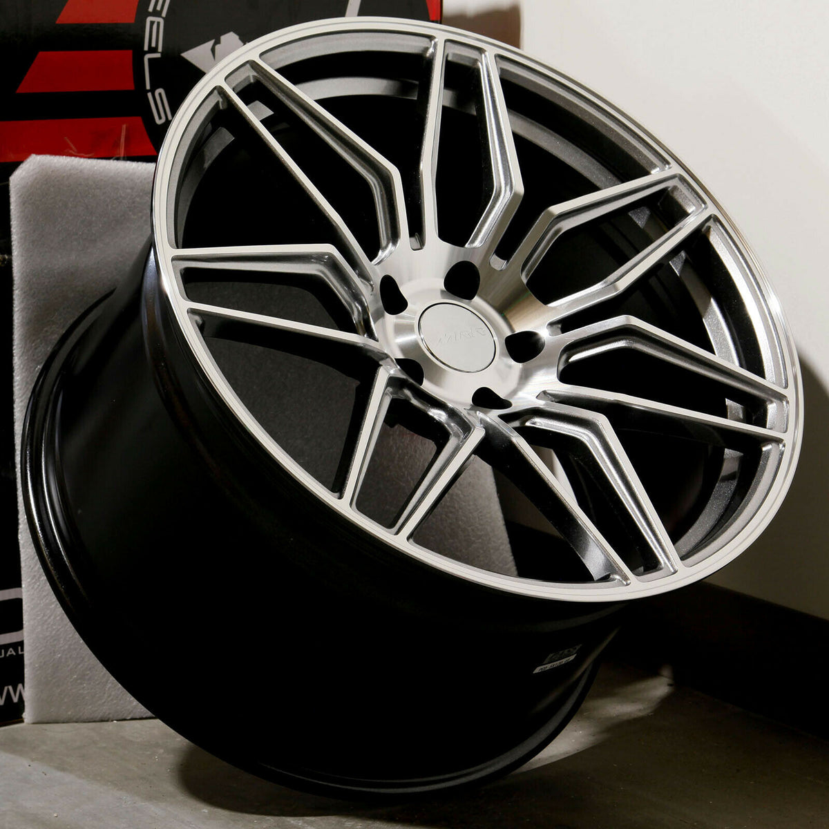 19x10 20x12 MRR Flow Forged M024 Wheels Set For Corvette C6 C7 Z06 Gra ...
