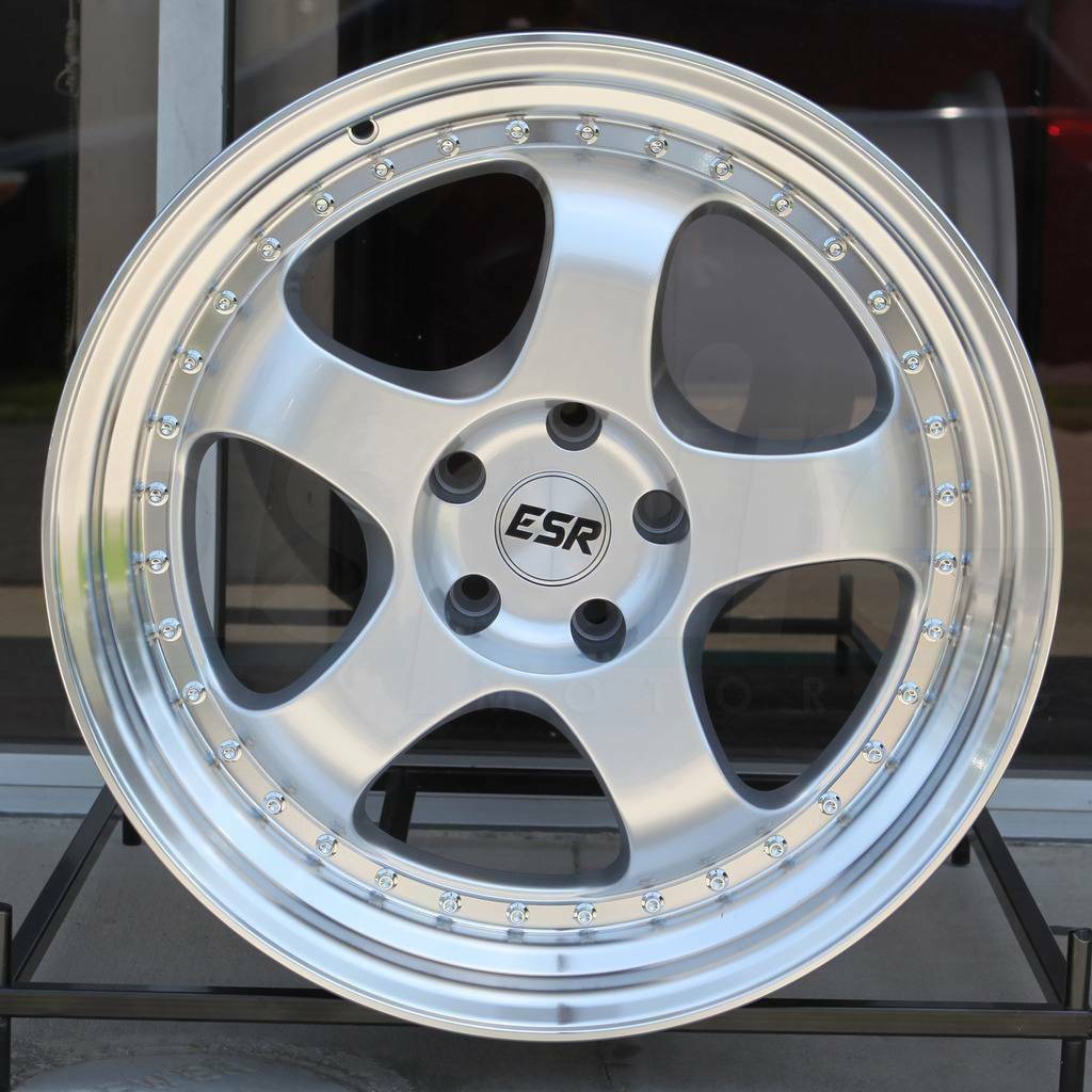 17" ESR SR06 Silver Wheels Set 5x120 17x8.5 +30 Rims Set 4 – eurowheelsusa
