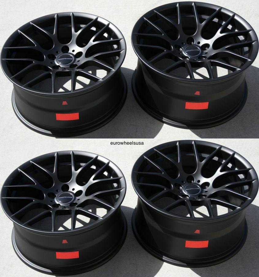 19" Avant Garde M359 Concave Wheels For BMW E90 E92 M3 Coupe Black Rim ...
