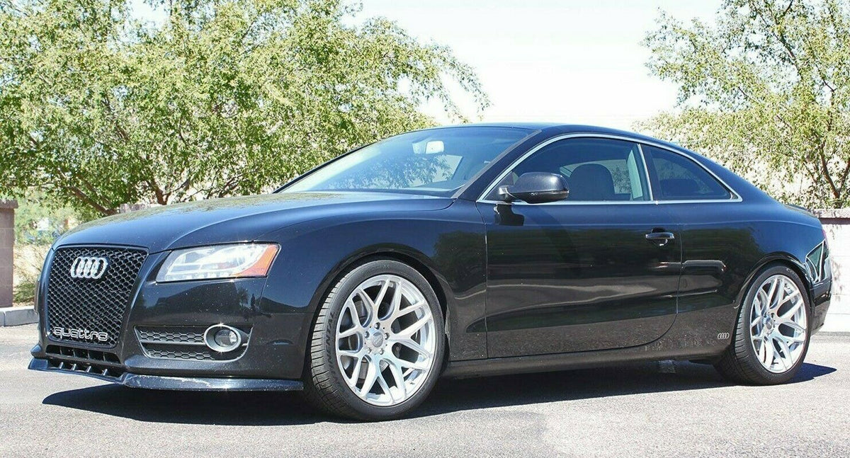 19" MRR GF9 Ground Force 19x9.5 5x120 +40 Silver Machined Wheels Rims ...