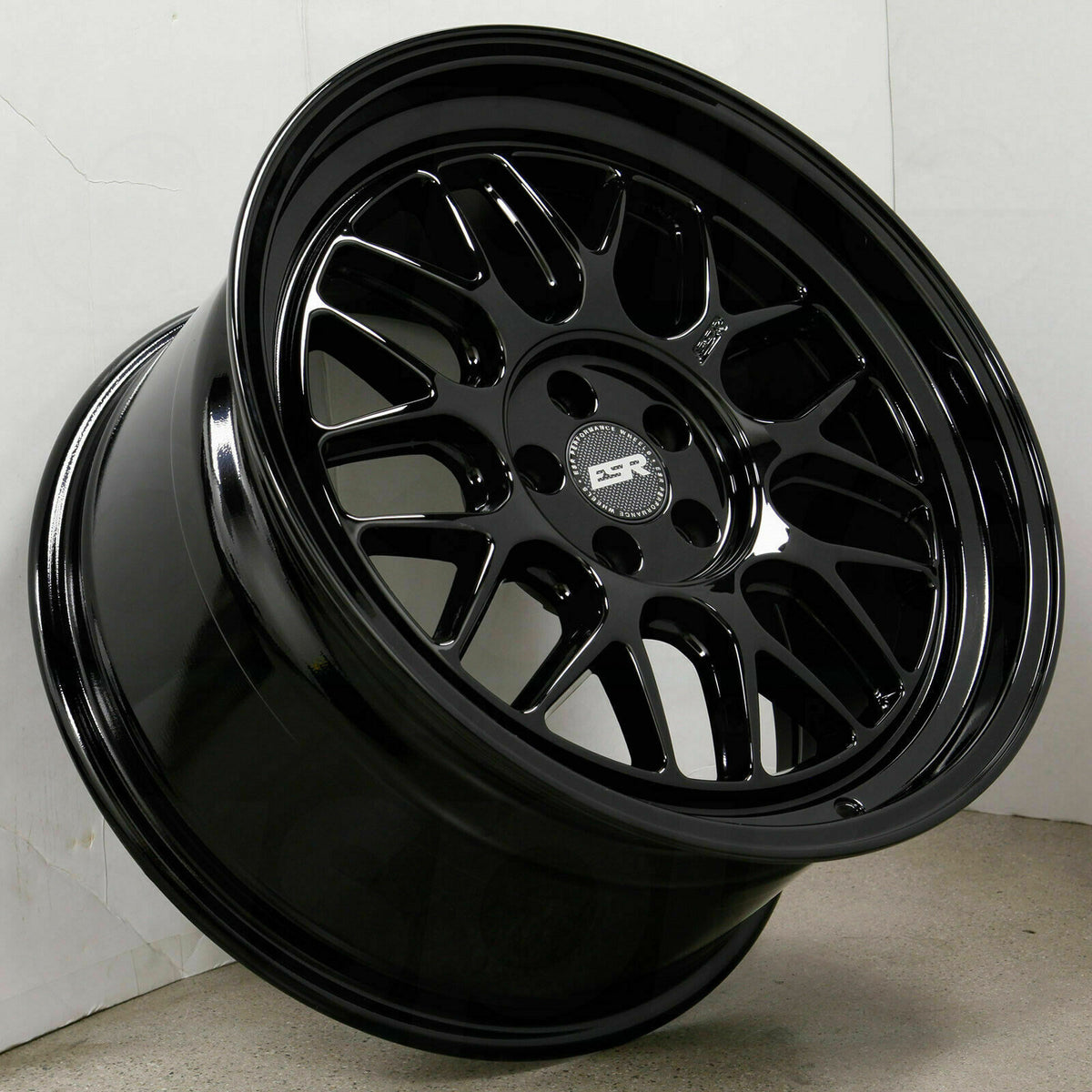 19" ESR CR1 Gloss Black Wheels 19x10.0 +35 5x114.3 Rims Set 4 ...