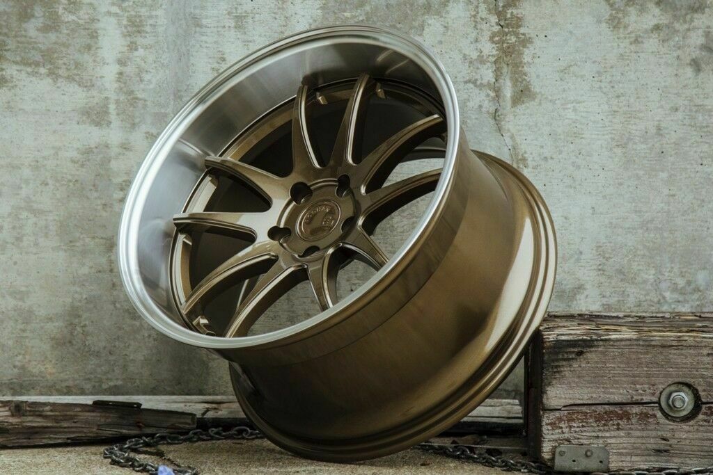 Aodhan DS02 Wheels 19x11 +15 5x114.3 Bronze 19 Inch Deep Lip Concave R ...