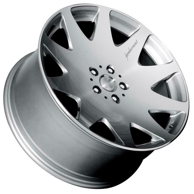19x9.5 MRR HR3 Concave Wheels 19 Inch 5x112 Set 4 Silver Machined Rims ...
