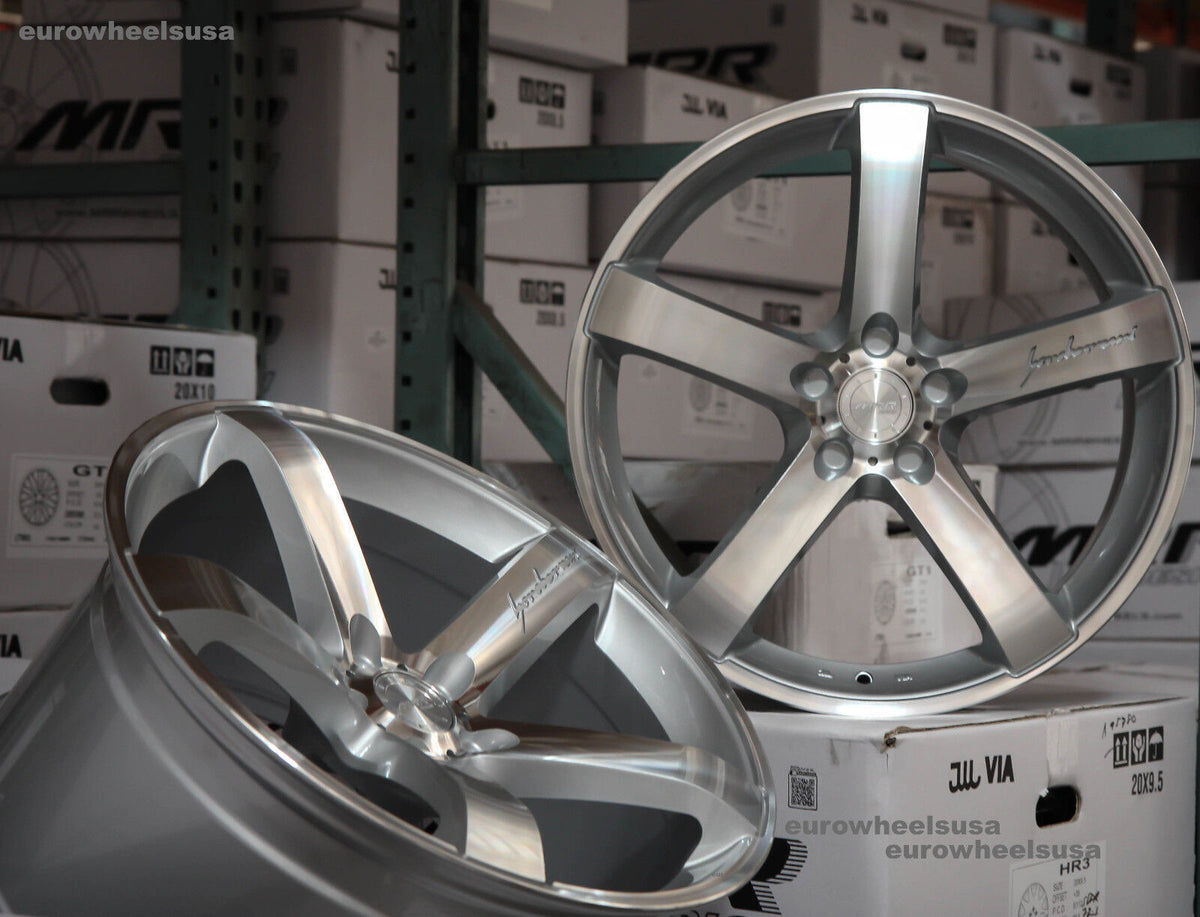 MRR VP5 Wheels For Pontiac GTO G8 18x8.5 +40 / 18x9.5 +45 5x120 18" Ri ...