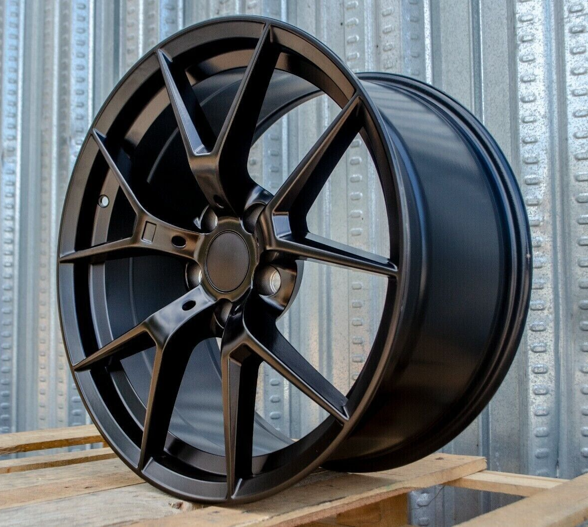 19" Staggered Black M3 Style Wheels for BMW E90 F30 F10 19x8.5 19x9.5 ...