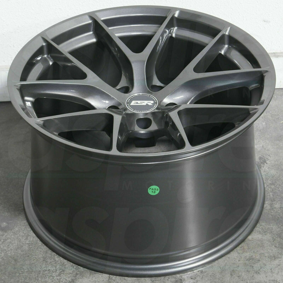 19" ESR RF2 Wheels 19x9.5 +35 5x114.3 Graphite 19 Inch Rims Set 4 ...