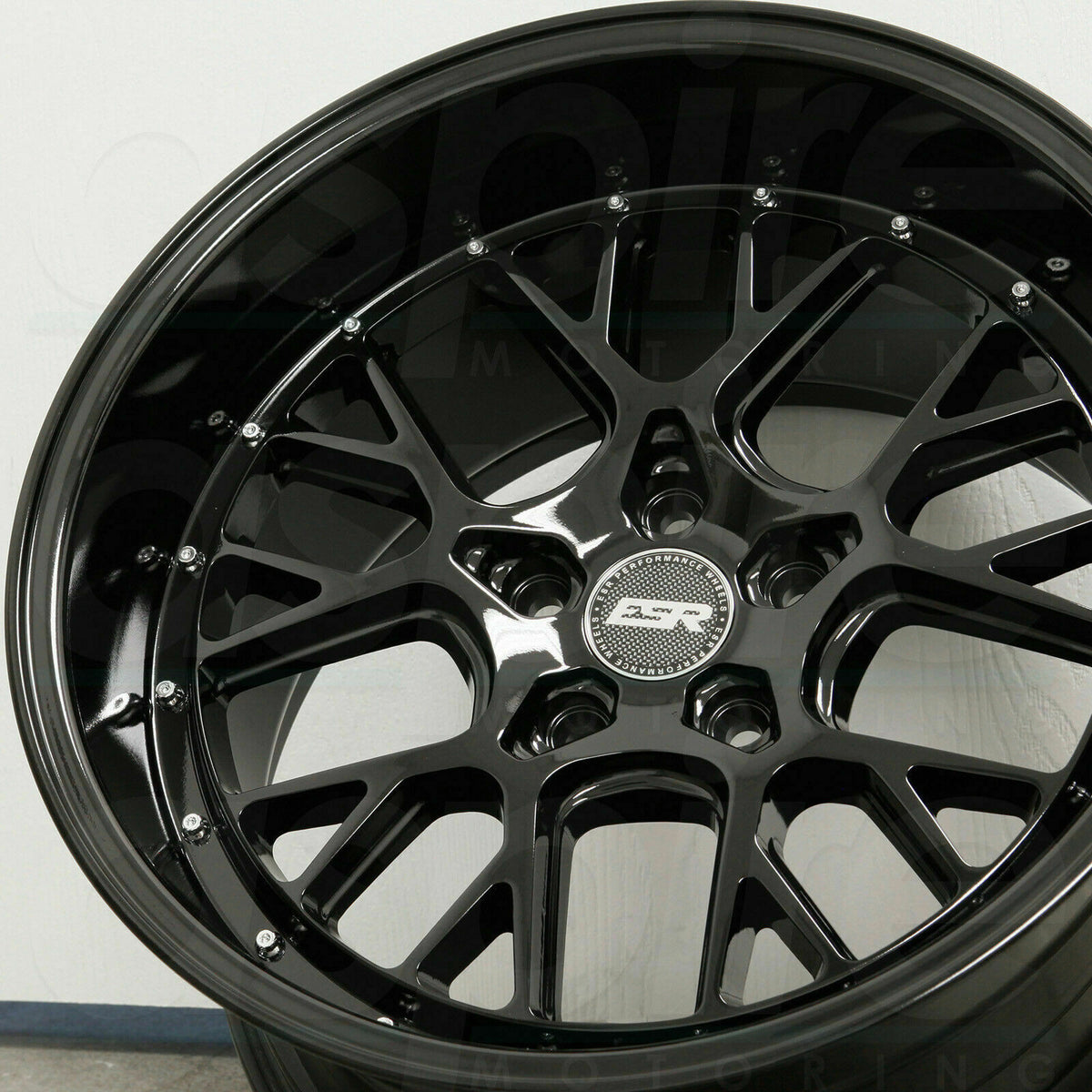 ESR CS11 Gloss Black Wheels 18x10.5 +22 5x114.3 18 Inch Deep Dish Rims ...