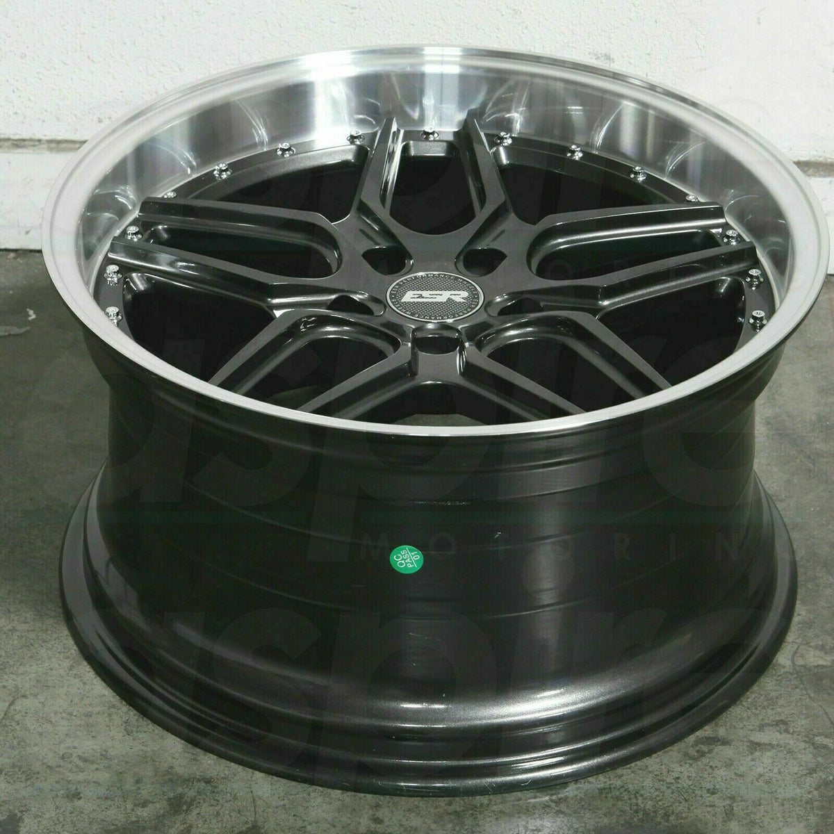 ESR CS15 Wheels 18x9.5 +22 5x120 Graphite 18 Inch Deep Dish Rims Set 4 ...