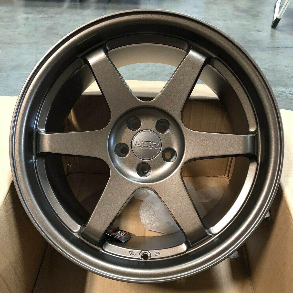 19 Inch ESR SR07 Matte Bronze Wheels 19x9.5 / 19x10.5 +22 5x114.3 Rims ...