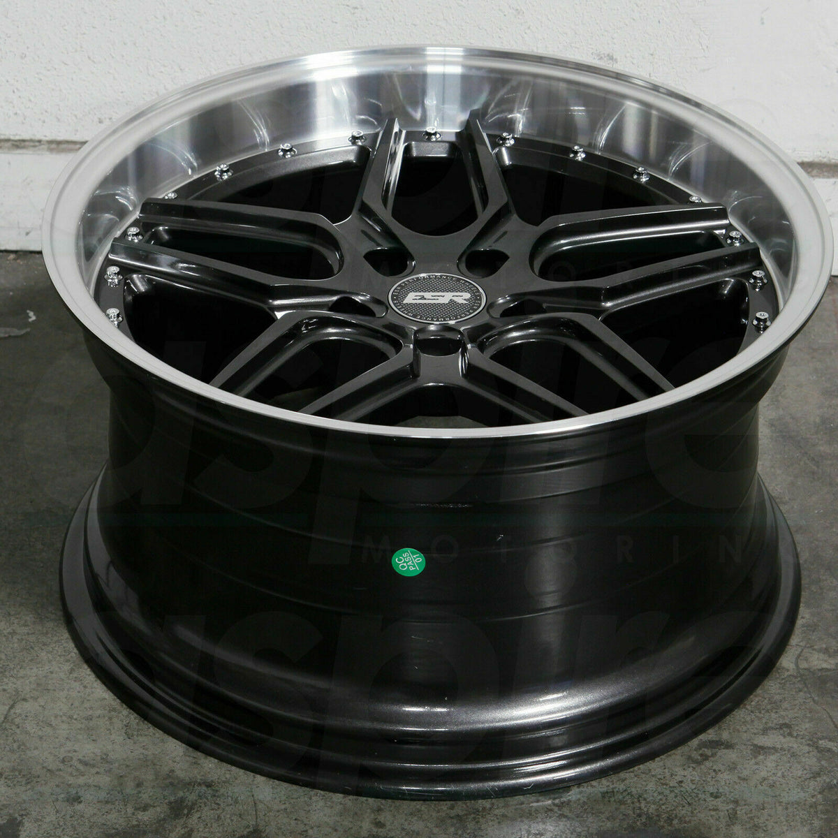 19 Inch ESR CS15 Graphite Machined Lip Wheels 19x10.5 +15 5x114.3 Rims ...