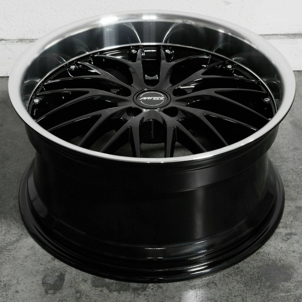 20" MRR GT1 Black Wheels 20x8.5 +35 / 20x10 +40 5x114.3 Rims Set 4 ...