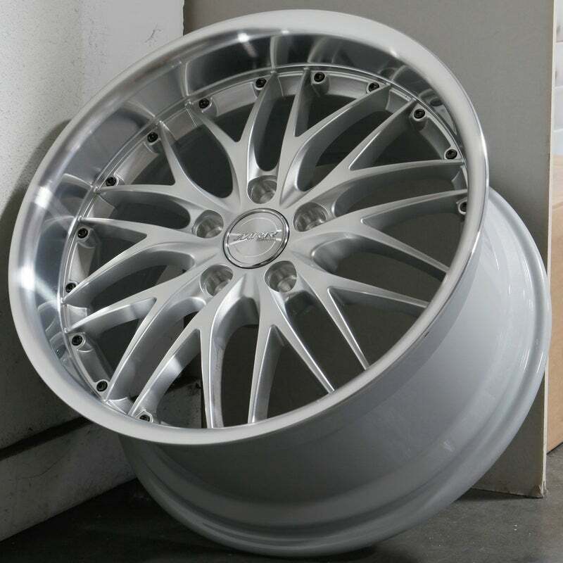 20" MRR GT1 Staggered Wheels 5X114.3 Rims for Infiniti G35 Mustang Nis ...