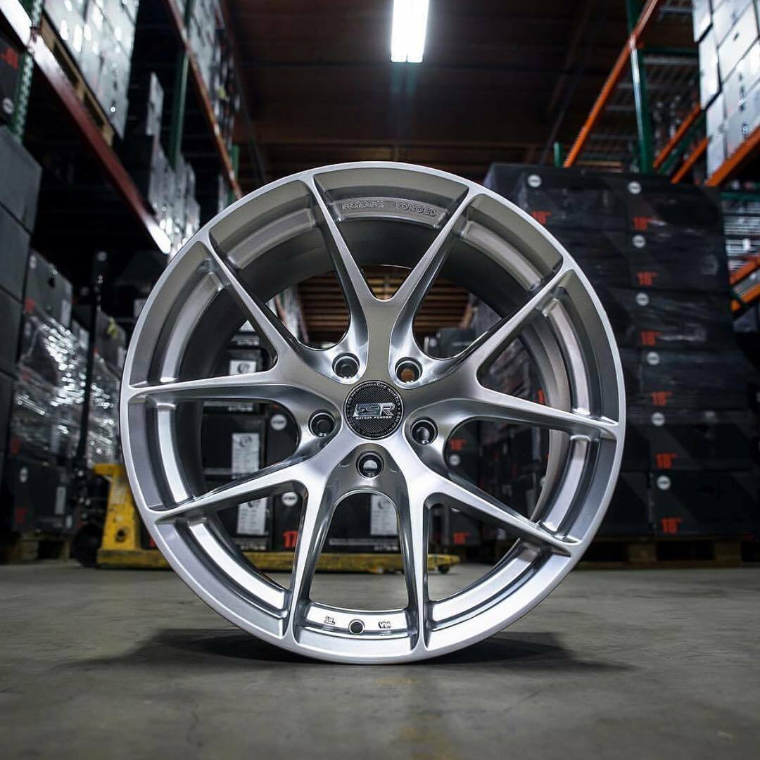 19" ESR RF2 Wheels 19x9.5 +22 5x120 Hyper Silver 19 Inch Rims Set 4 ...