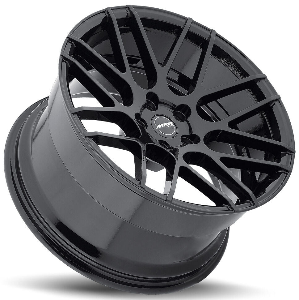 MRR GF7 Concave Ground Force Black 19" Wheels 19x8.5/19x10.5 Set Fit B ...