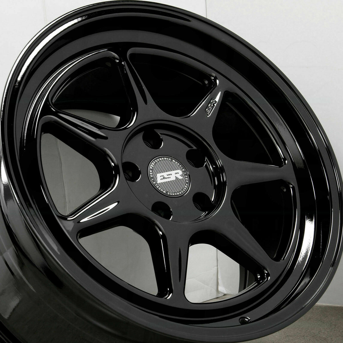 19" ESR CR7 Gloss Black Wheels 19x9.0 +32 5x114.3 Rims Set 4 ...
