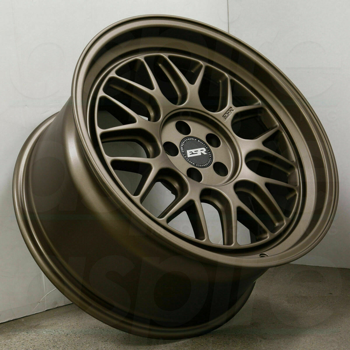 19" ESR CR1 Matte Bronze Wheels 19x10.0 +25 5x114.3 Rims Set 4 ...