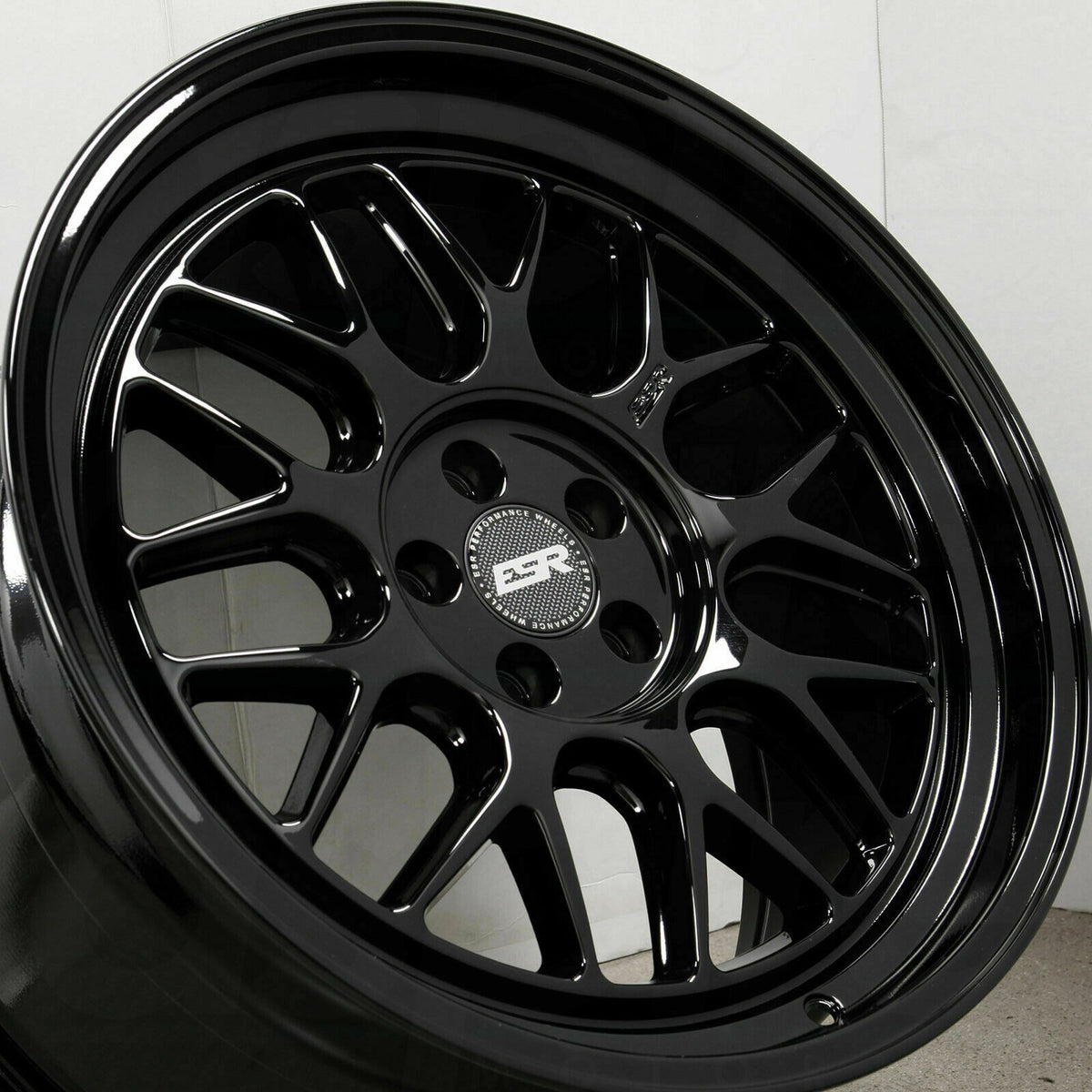 19" ESR CR1 Gloss Black Wheels 19x9.0 +32 5x114.3 Rims Set 4 ...