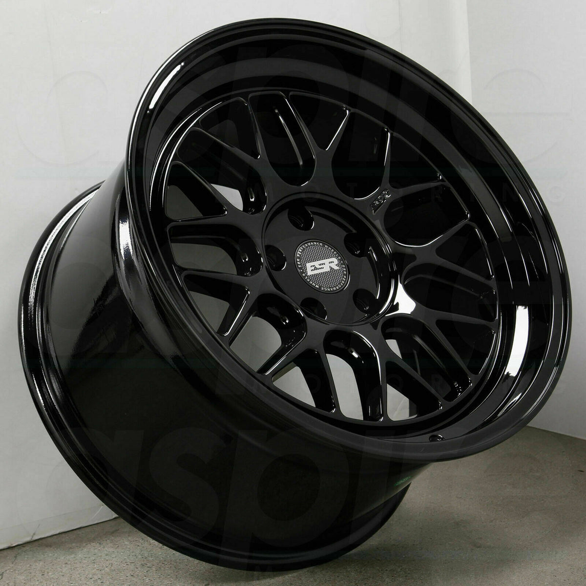 19" ESR CR1 Gloss Black Wheels 19x11.0 +15 5x114.3 Rims Set 4 ...