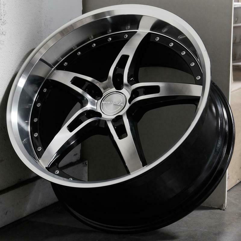 20" MRR GT5 Wheels 5x120 Set of four 20x8.5 +35 / 20x10 +40 Staggered ...