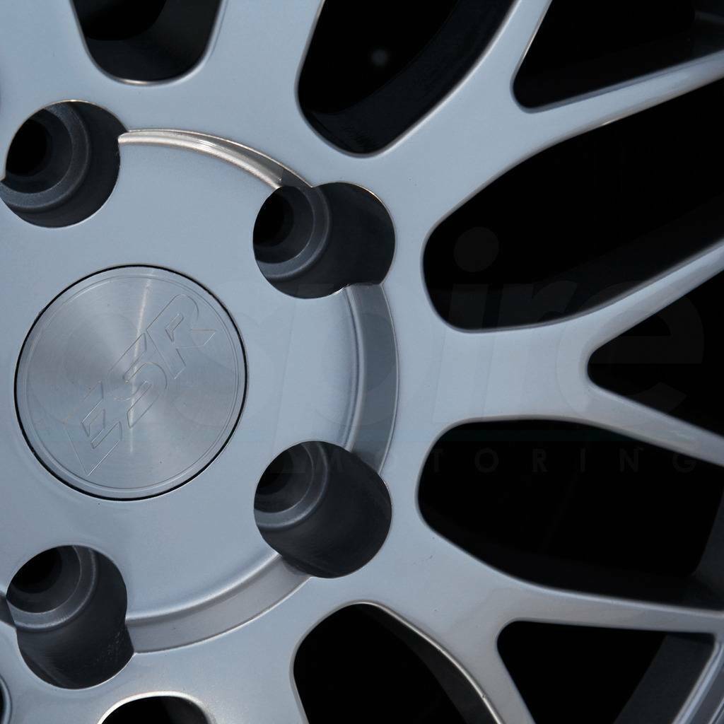 19 ESR SR05 Silver Wheels 19x8.5 +30 5x114.3 Rims Set Fit Accord Lexus ...