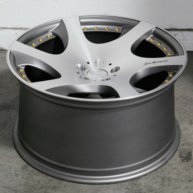19" MRR VP3 Gunmetal Machined Face Wheels 19x9.5 5x120 +20 Rims Set 4 ...