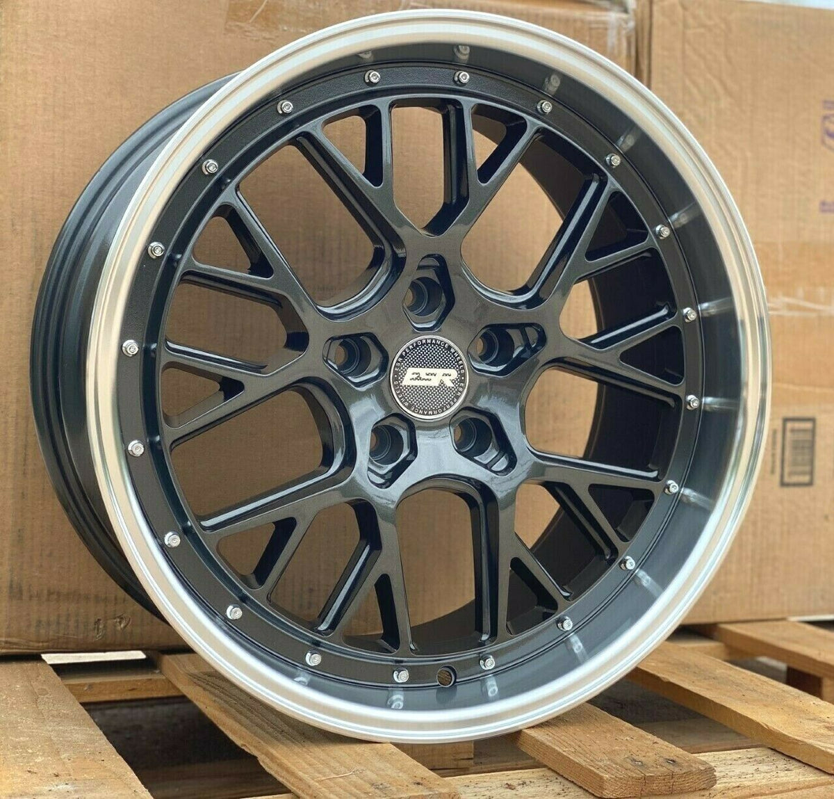 19 Inch ESR CS11 Gloss Graphite Wheels 19x9.5 +22 5x120 Rims Set 4 ...
