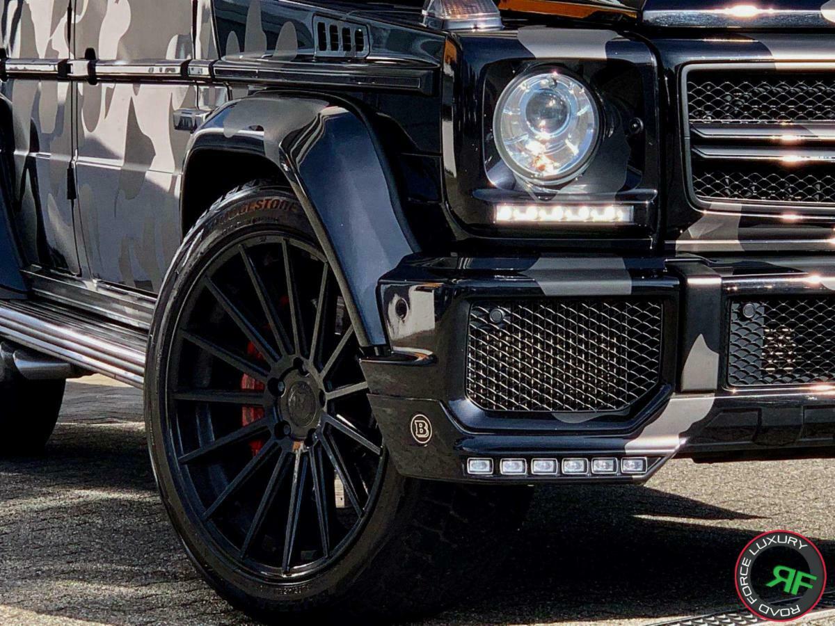 22x10.5 RF15 Wheels Fit Mercedes G500 G550 G55 Wagon Gloss Black 22 Ri ...