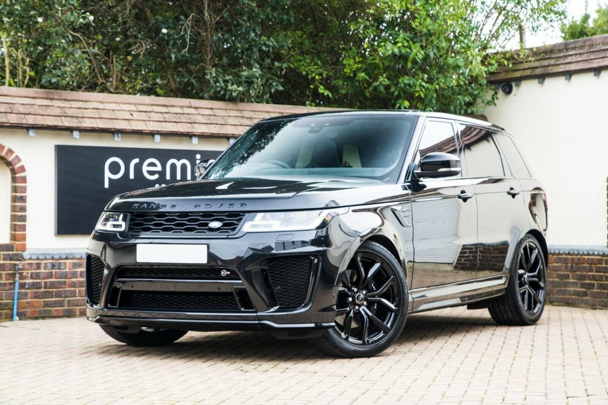 22x10 SVR Style Satin Black Wheels Fit Range Rover Land Rover 5x120 Ri ...