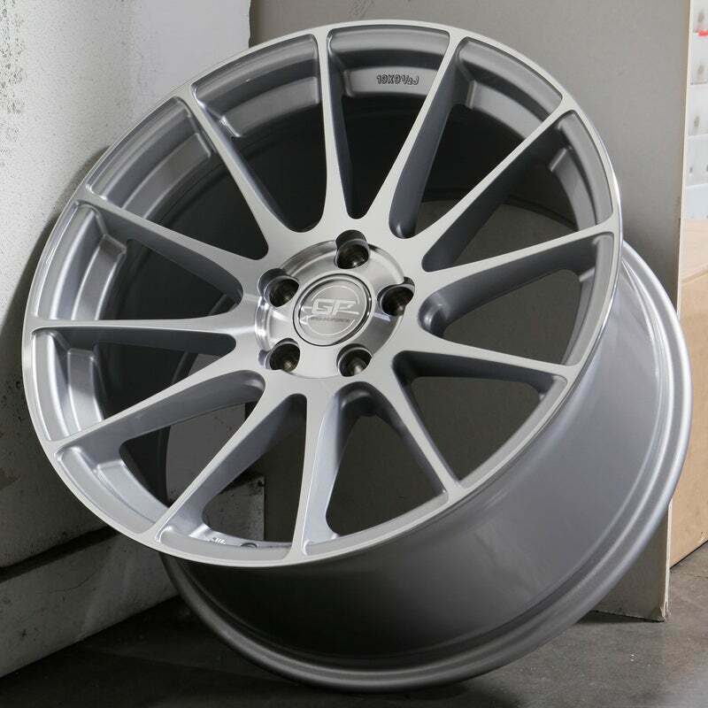 20" MRR GF6 Silver Wheels 20x10.5 +20 5x120 Ground Force Rims Set 4 ...