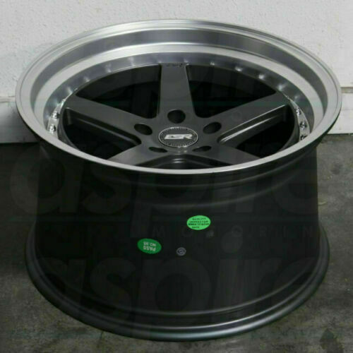 ESR CS5 Wheels 18x10.5 / 18x9.5 +22 5x114.3 Gaphite Machined 18 Inch R ...