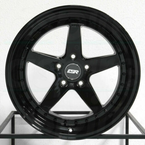 ESR CS5 Wheels 18x9.5 +22 5x114.3 Gloss Black 18 Inch Rims Set 4 ...