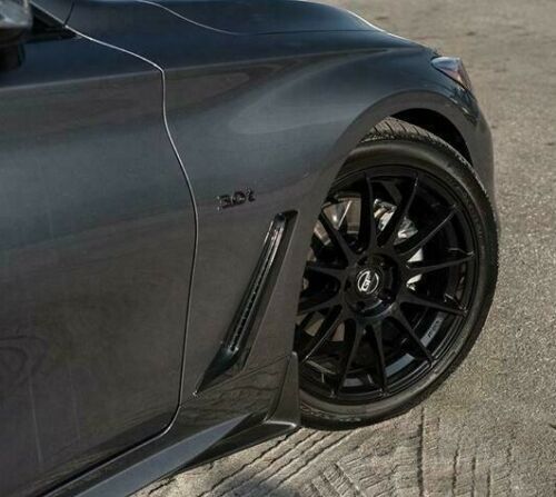 20" MRR GF6 Wheels Gloss Black 20x9 5x114.3 +38 Ground Force Custom Ri ...