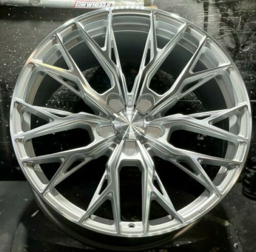 MRR GF5 Wheels 20x9 / 20x11 5x112 Silver Flow Formed 20 Ground Force R ...
