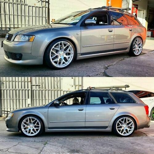 19" MRR GF9 Silver Ground Force Wheels 19x8.5 5x114.3 Custom Build Rim ...